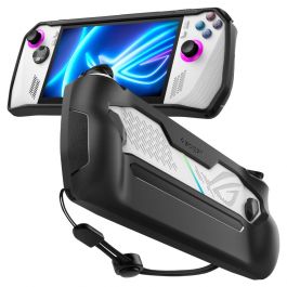 Juodas matinis dėklas Asus Rog Rally "Spigen Rugged Armor"